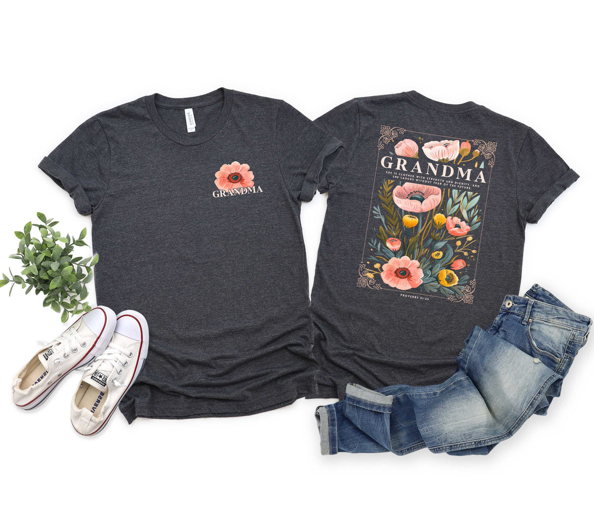 DTF0440 Floral Mimi back with 4" pocket – RCAWholesale