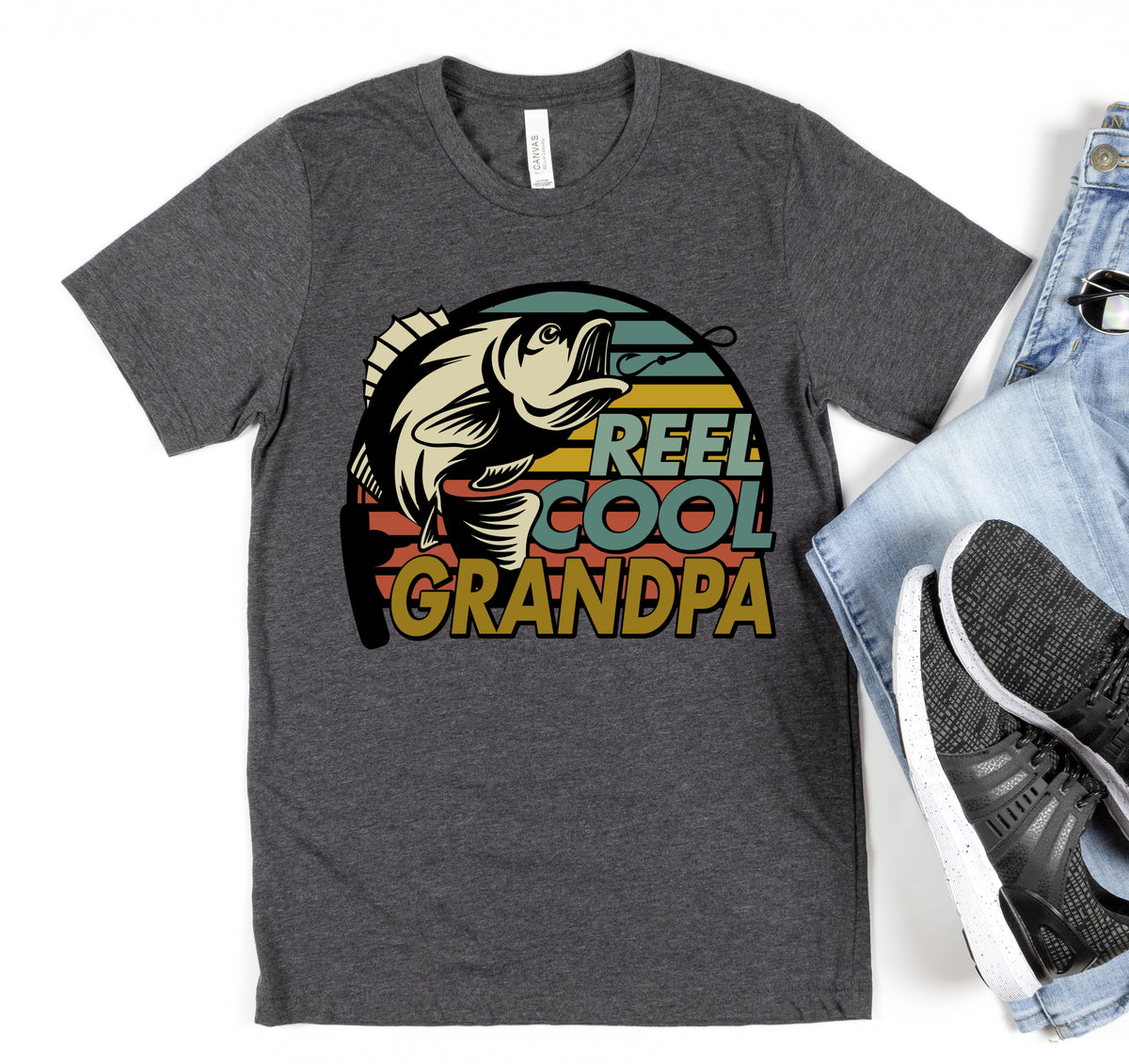 DTF0284- Reel Cool Grandpa Retro – RCAWholesale