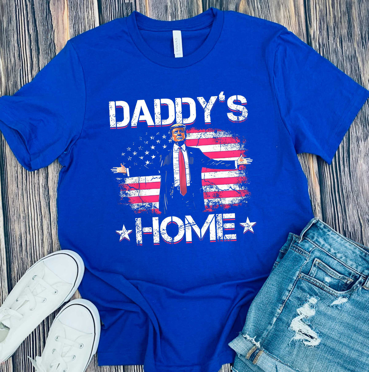 DTF0489 Daddy's Home Flag - Trump – RCAWholesale